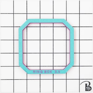 Engagement Ring Box Cookie Cutter (recommend Sizing Down) - Etsy