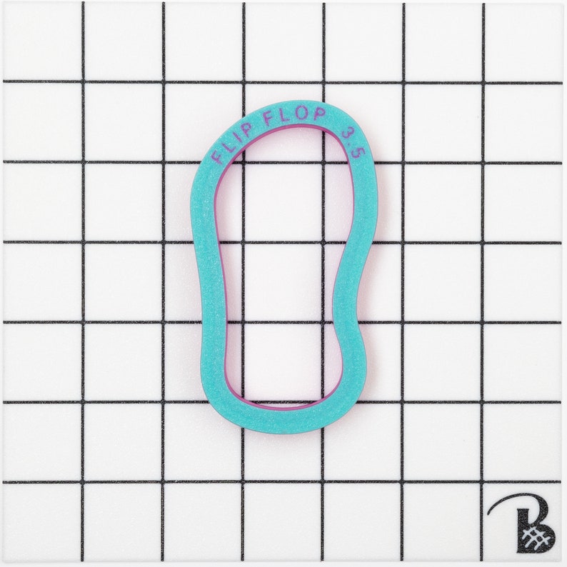 Single Flip Flop Cookie Cutter - Etsy