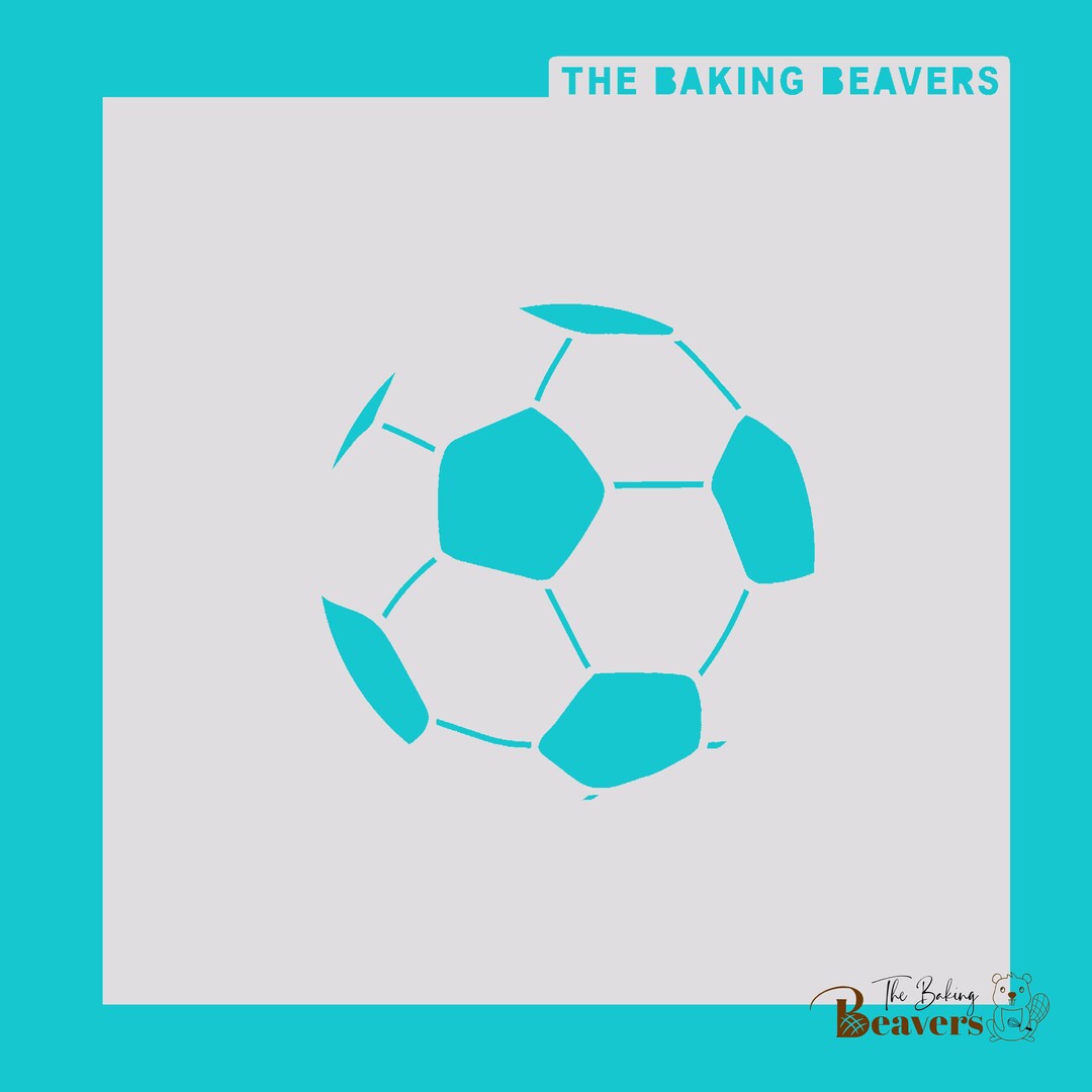 Soccer Ball Lines Stencil - Etsy