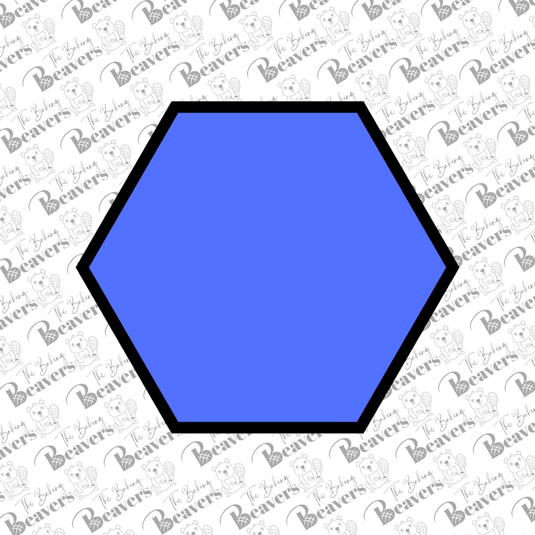 Hexagon Cookie Cutter - Etsy