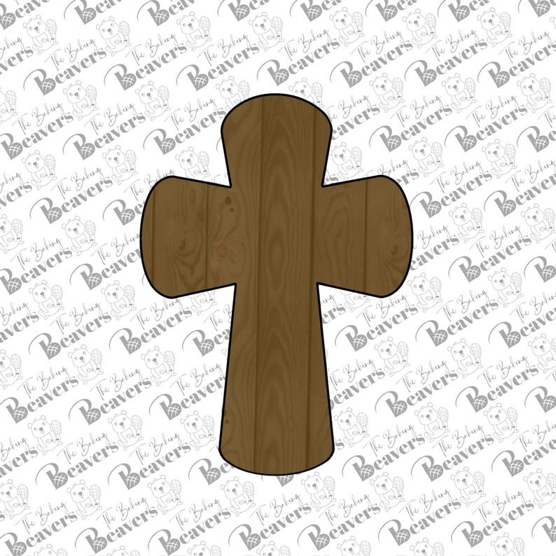 Cross With Rounded Edges Cookie Cutter - Etsy