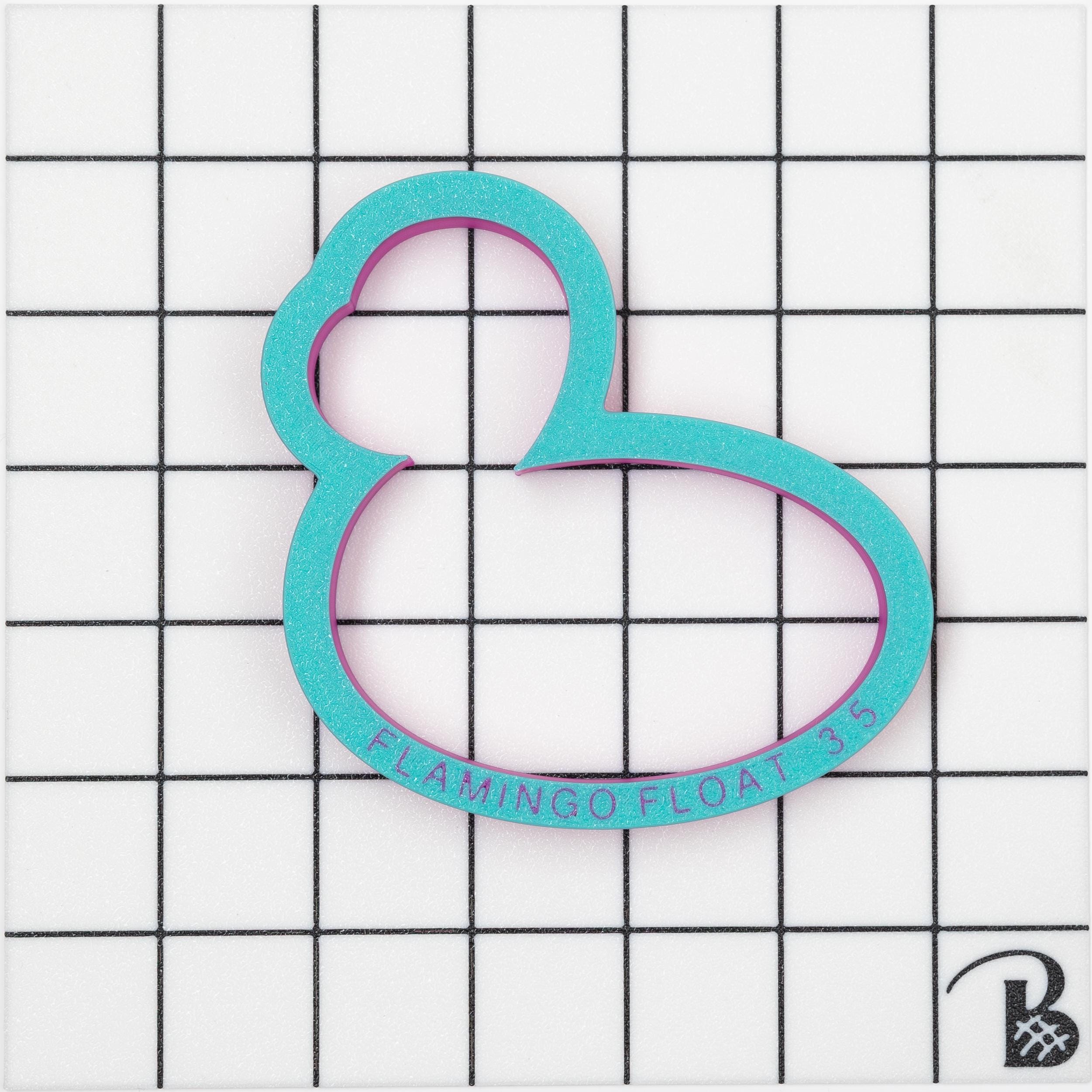Flamingo Pool Float Cookie Cutter - Etsy