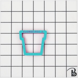 Flower Pot Cookie Cutter - Etsy