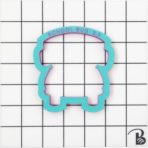 School Bus Cookie Cutter (front View) - Etsy