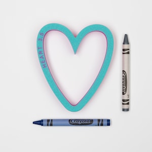 Skinny Heart 2 Cookie Cutter - Etsy