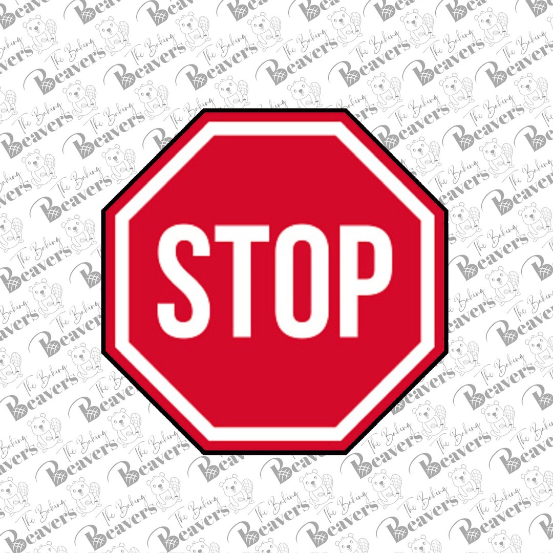 Stop Sign Cookie Cutter - Etsy
