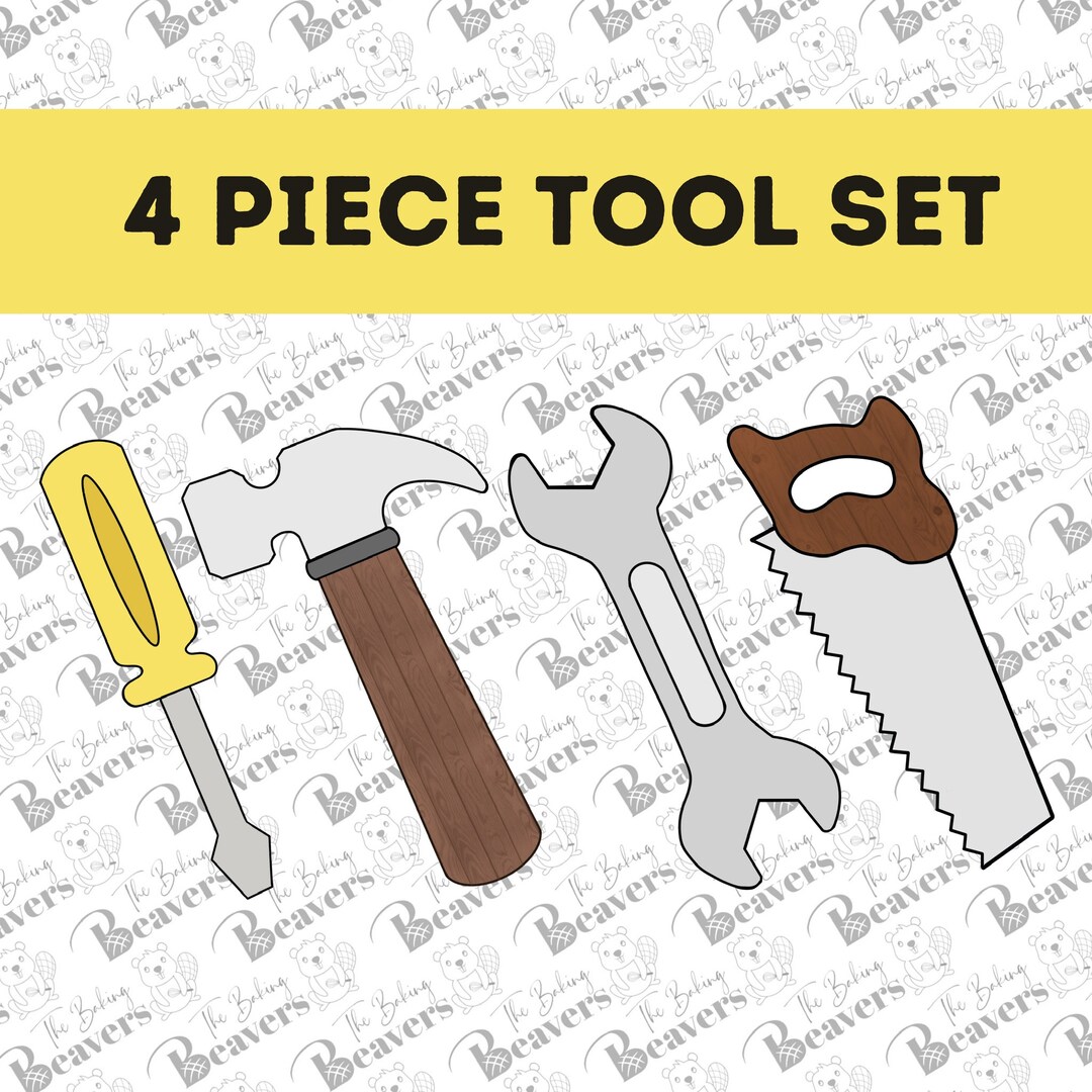 Tools Cookie Cutter Set - Etsy