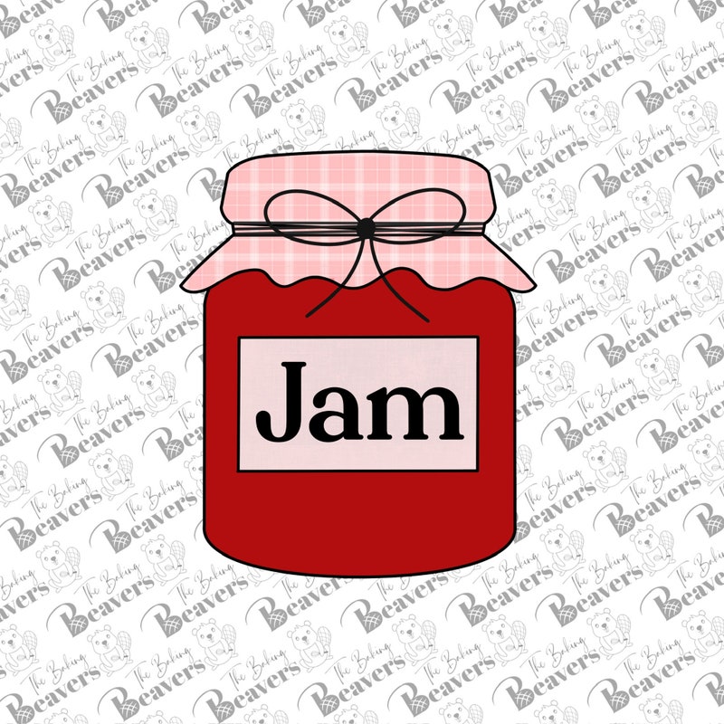 Jam Jelly Cookie Cutter - Etsy