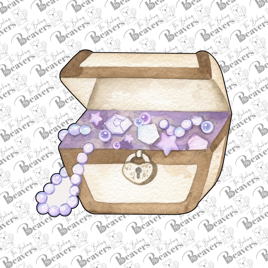 Sunken Treasure Chest Cookie Cutter - Etsy