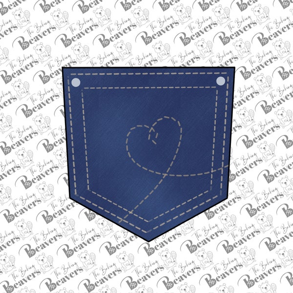 Western Jean Pockets - Etsy