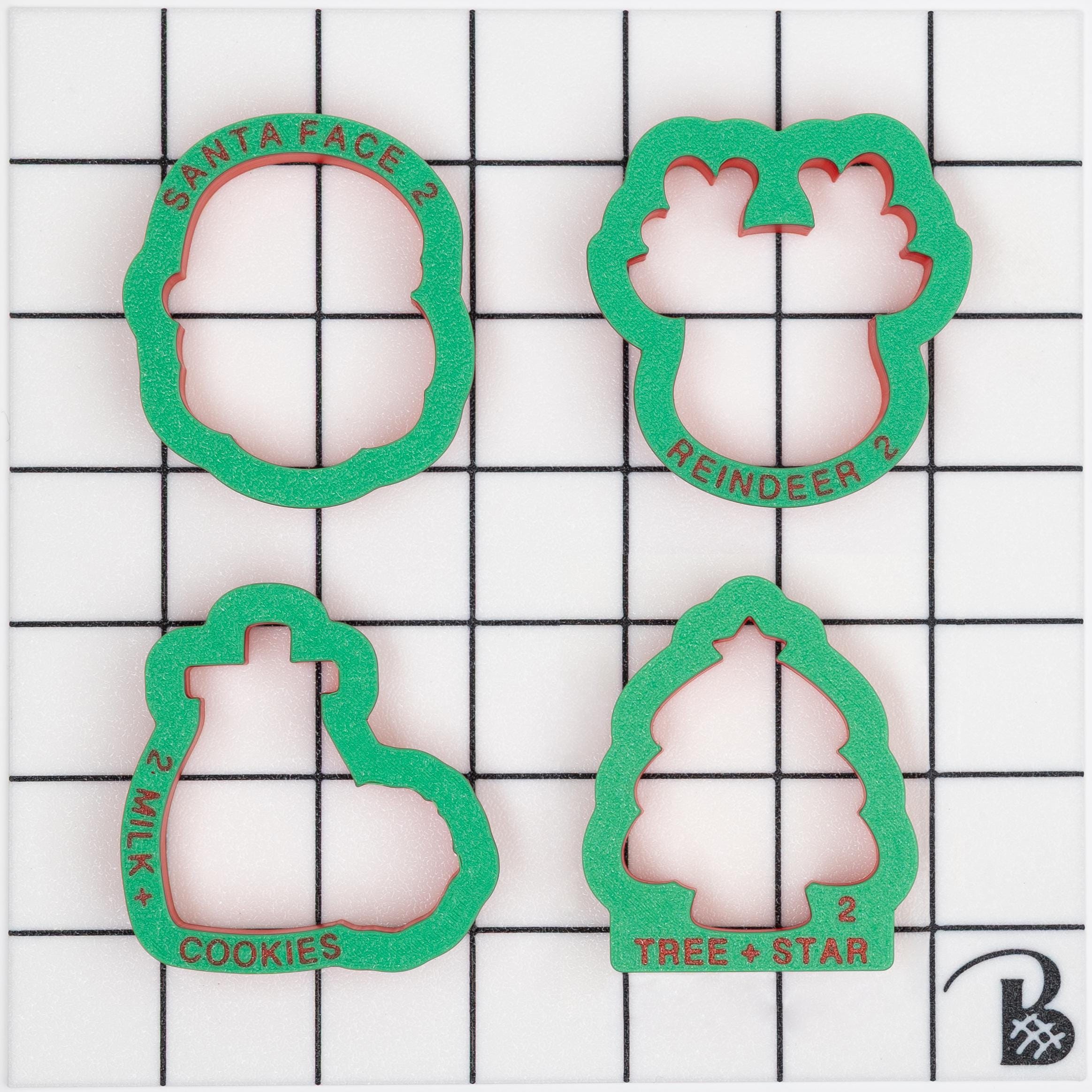 Christmas Dozen (3rd Edition- Chunky) Cookie Cutters - Etsy