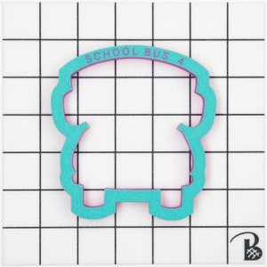 School Bus Cookie Cutter (front View) - Etsy