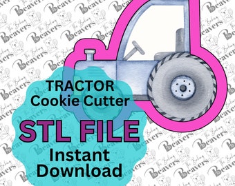 Tractor STL File Cookie Cutter Digital Download - Etsy
