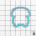 School Bus Cookie Cutter front View - Etsy