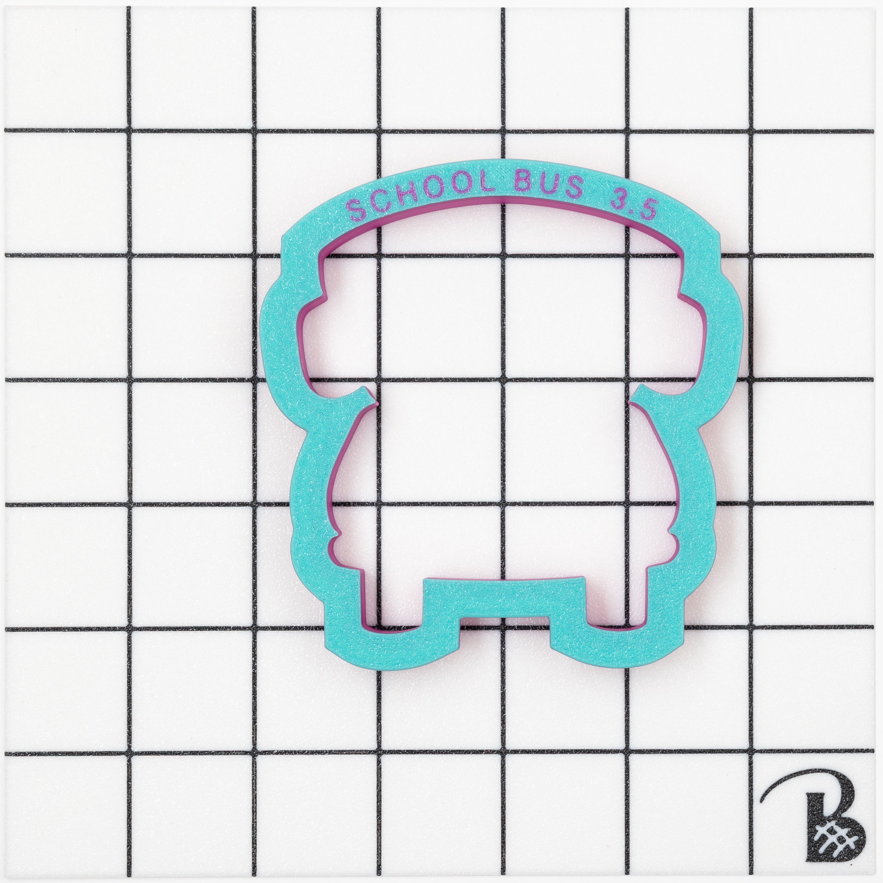 School Bus Cookie Cutter (front View) - Etsy