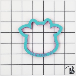 Cow Face Cookie Cutter - Etsy