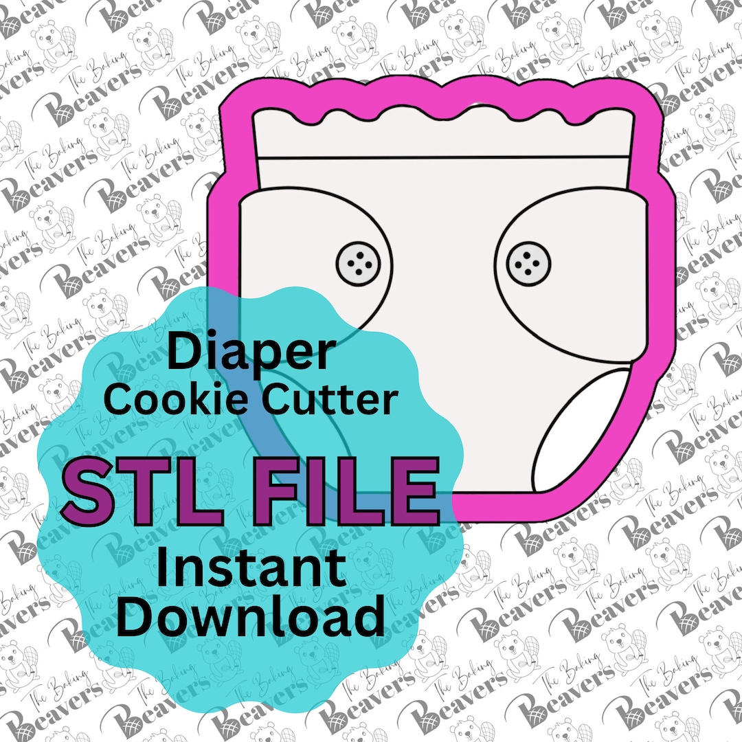 STL - Baby Diaper (digital Download) - Etsy