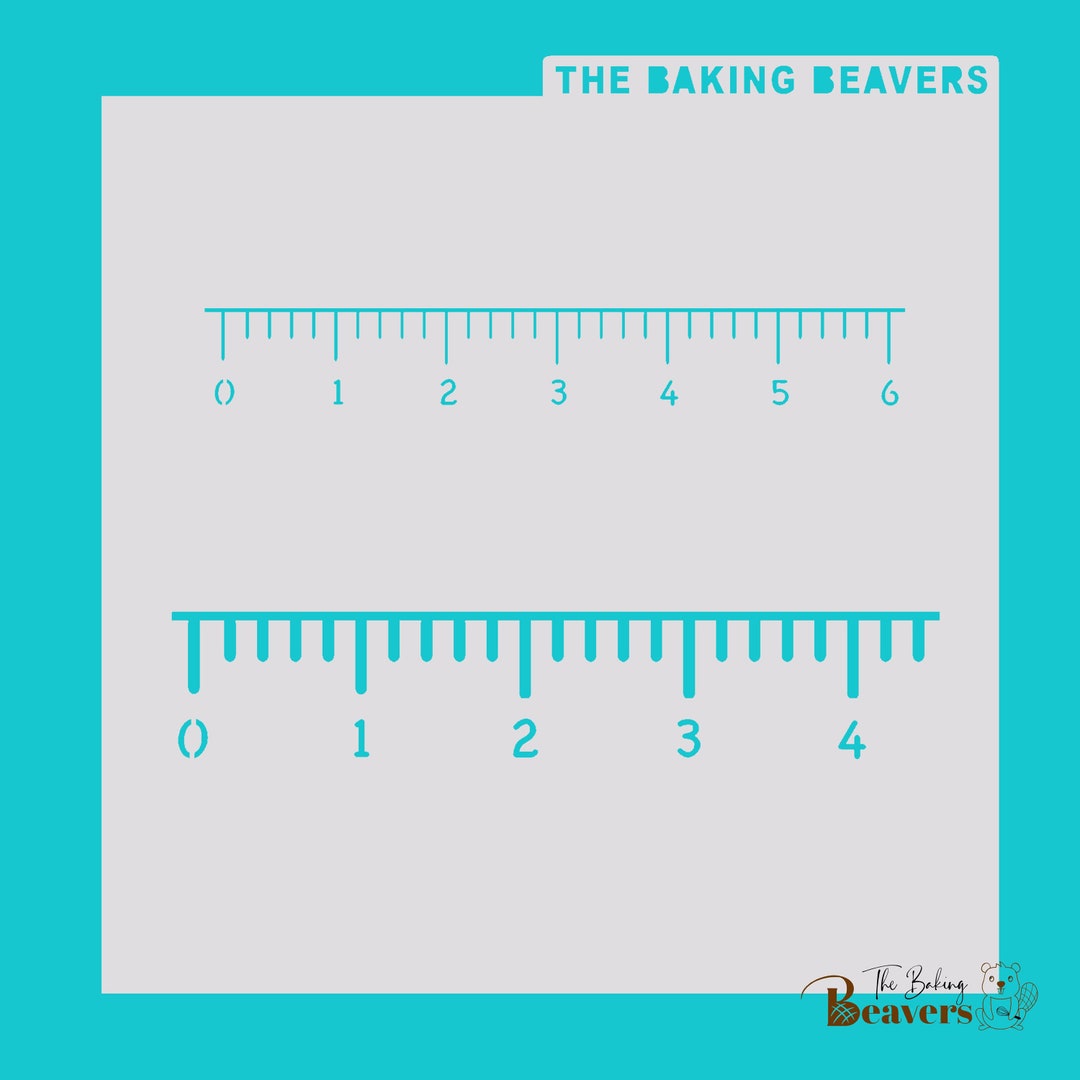 Ruler Lines Stencil - Etsy