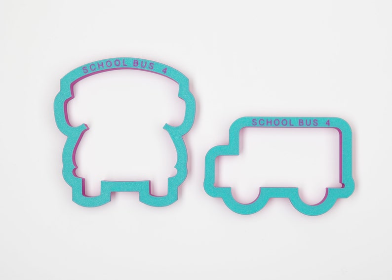 School Bus Cookie Cutter (front View) - Etsy