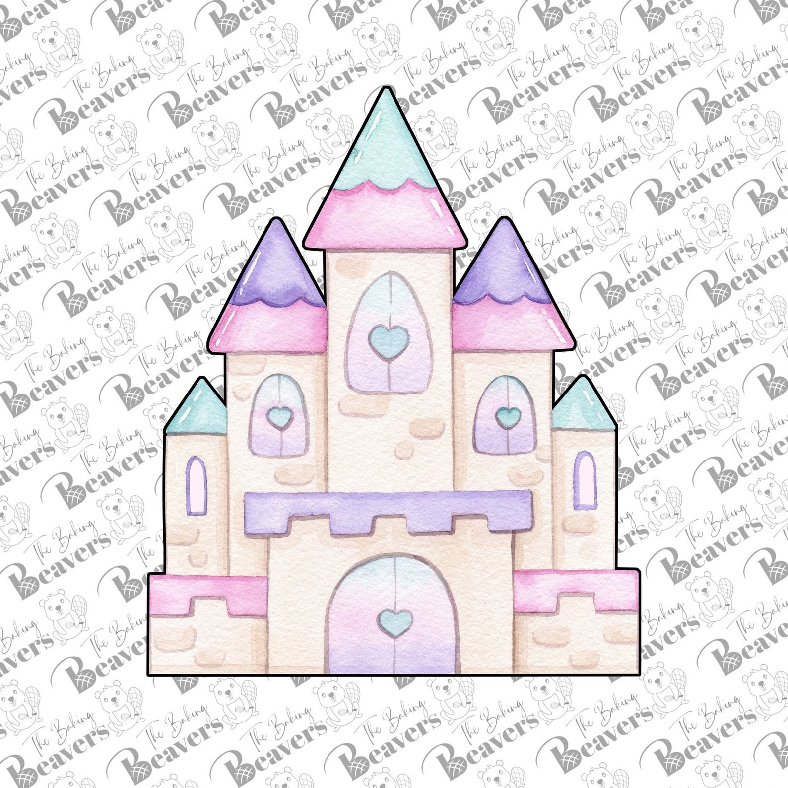 Castle Cookie Cutter - Etsy