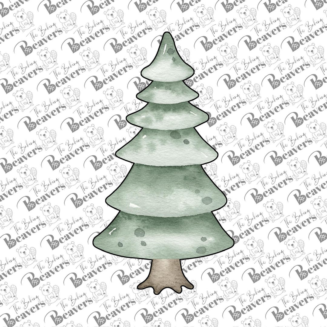 Realistic Pine Tree Cookie Cutter (recommend Sizing Up) - Etsy