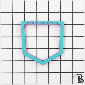Denim Pocket Cookie Cutter - Etsy