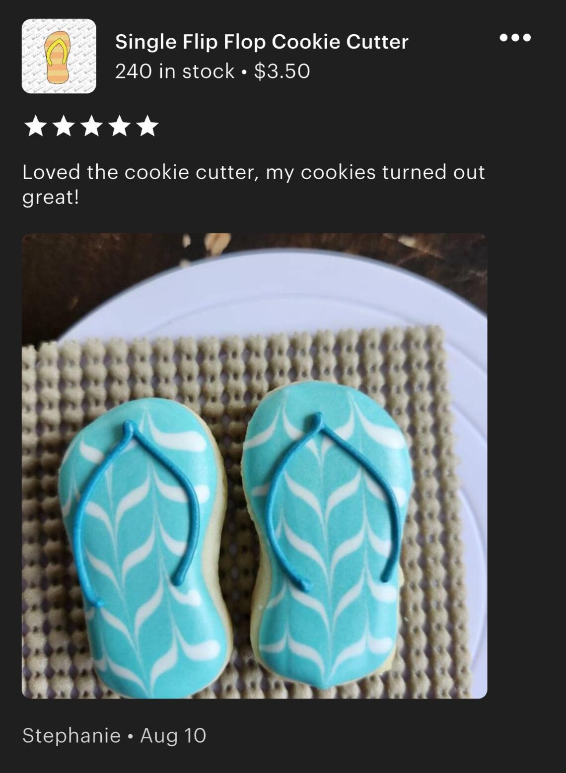 Single Flip Flop Cookie Cutter - Etsy
