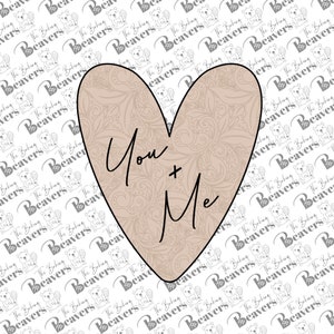 Skinny Heart 2 Cookie Cutter - Etsy