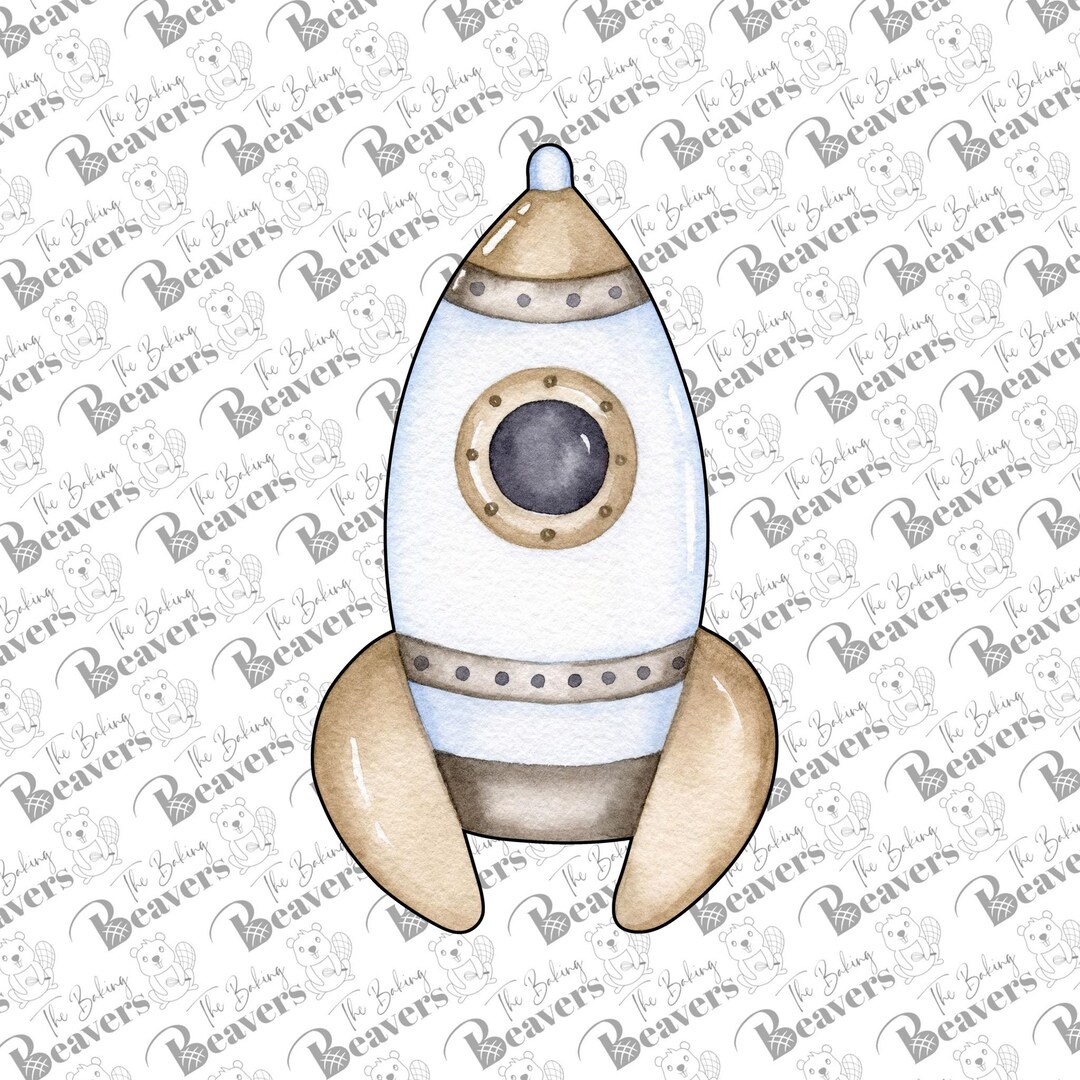 Spaceship With Antenna Tip Cookie Cutter (recommend Sizing Up) - Etsy