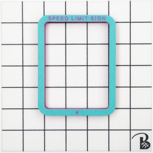 Speed Limit Sign Cookie Cutter - Etsy