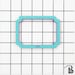 Tapered Corner Rectangle Plaque Cookie Cutter - Etsy