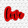 Love Letter Cookie Cutter - Etsy
