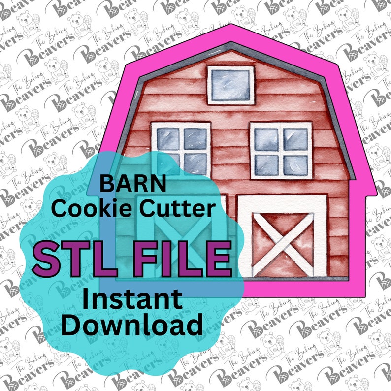 STL - Barn (digital Download) - Etsy