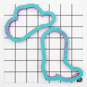 Cowboy Boots Cookie Cutter - Etsy