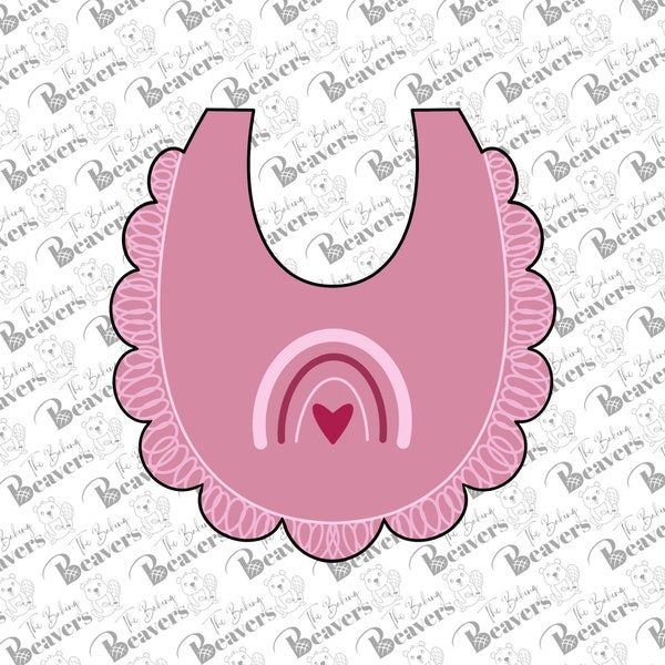Baby Bib Cookies - Etsy