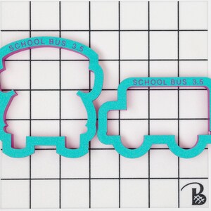 School Bus Cookie Cutter (front View) - Etsy