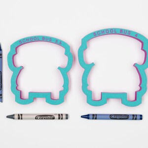 School Bus Cookie Cutter (front View) - Etsy