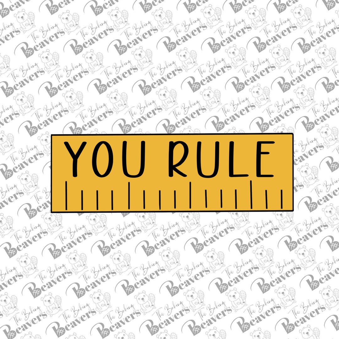 Ruler Cookie Cutter - Etsy