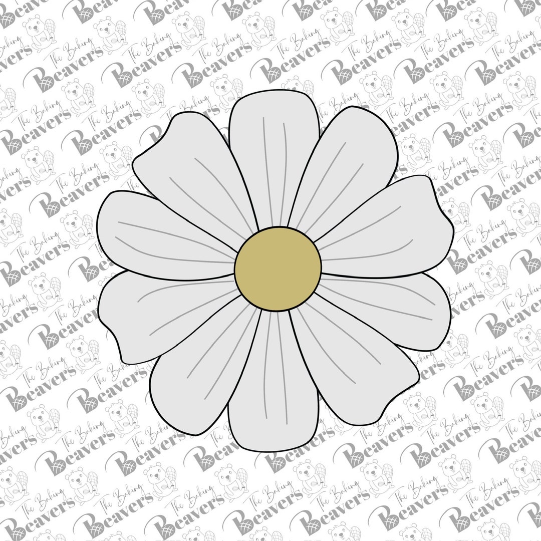 Gerber Daisy Cookie Cutter - Etsy