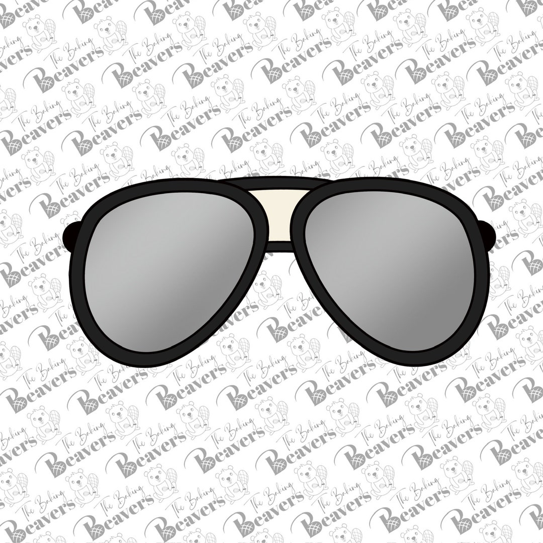 Aviator Sunglasses Cookie Cutter (recommend Sizing Up) - Etsy