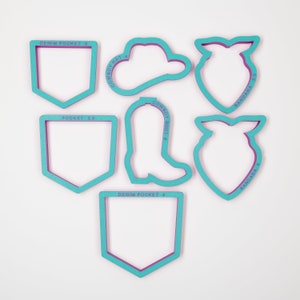 Western/country Set of 4 Cookie Cutters - Etsy