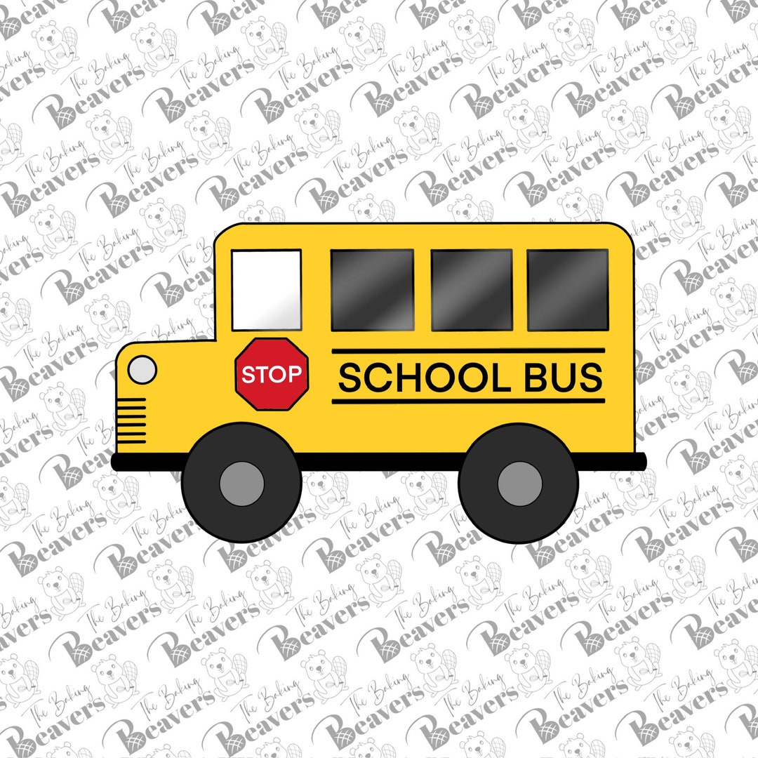 School Bus Cookie Cutter - Etsy