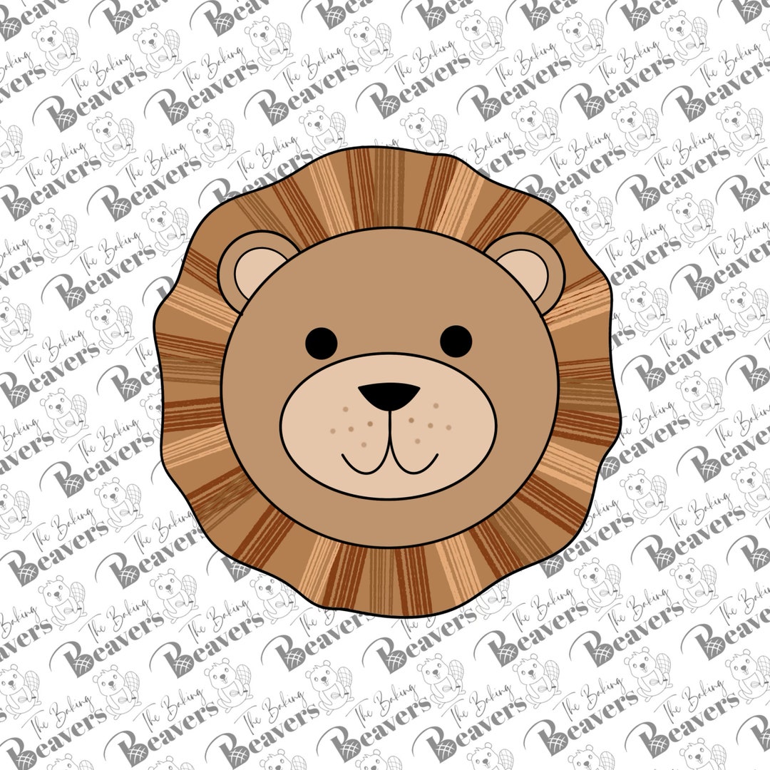 Lion Face Cookie Cutter - Etsy