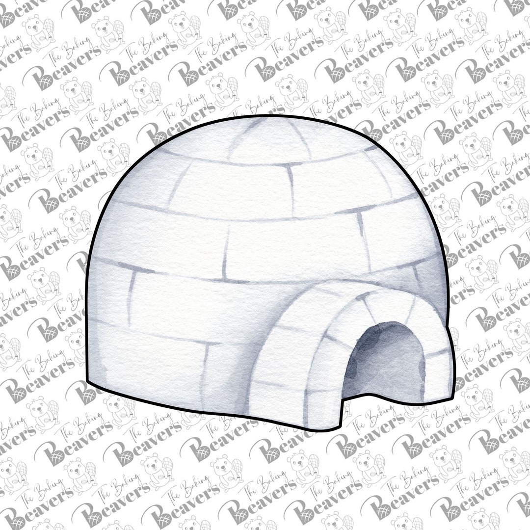Igloo Cookie Cutter - Etsy
