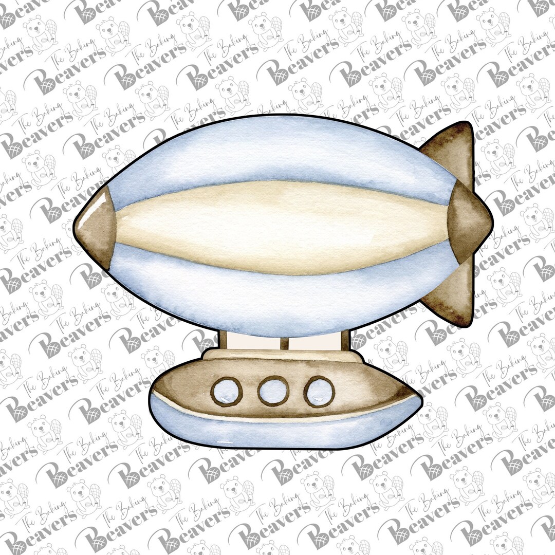 Blimp Cookie Cutter - Etsy