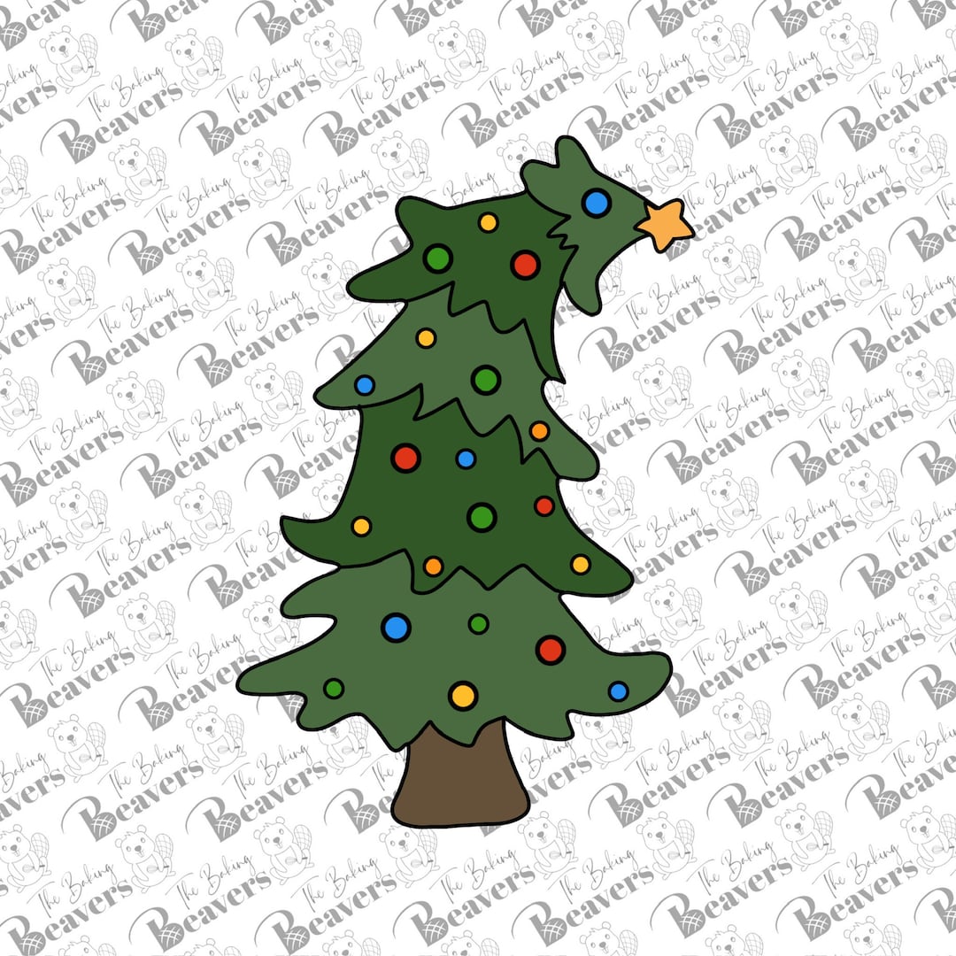 Crooked Christmas Tree Cookie Cutter - Etsy