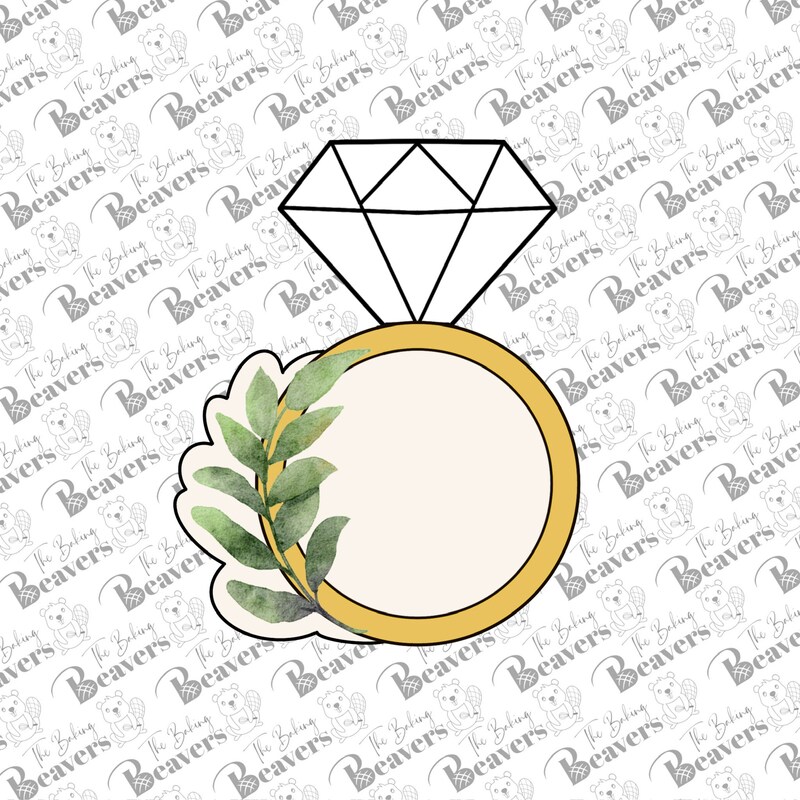 Diamond Floral Ring - Etsy