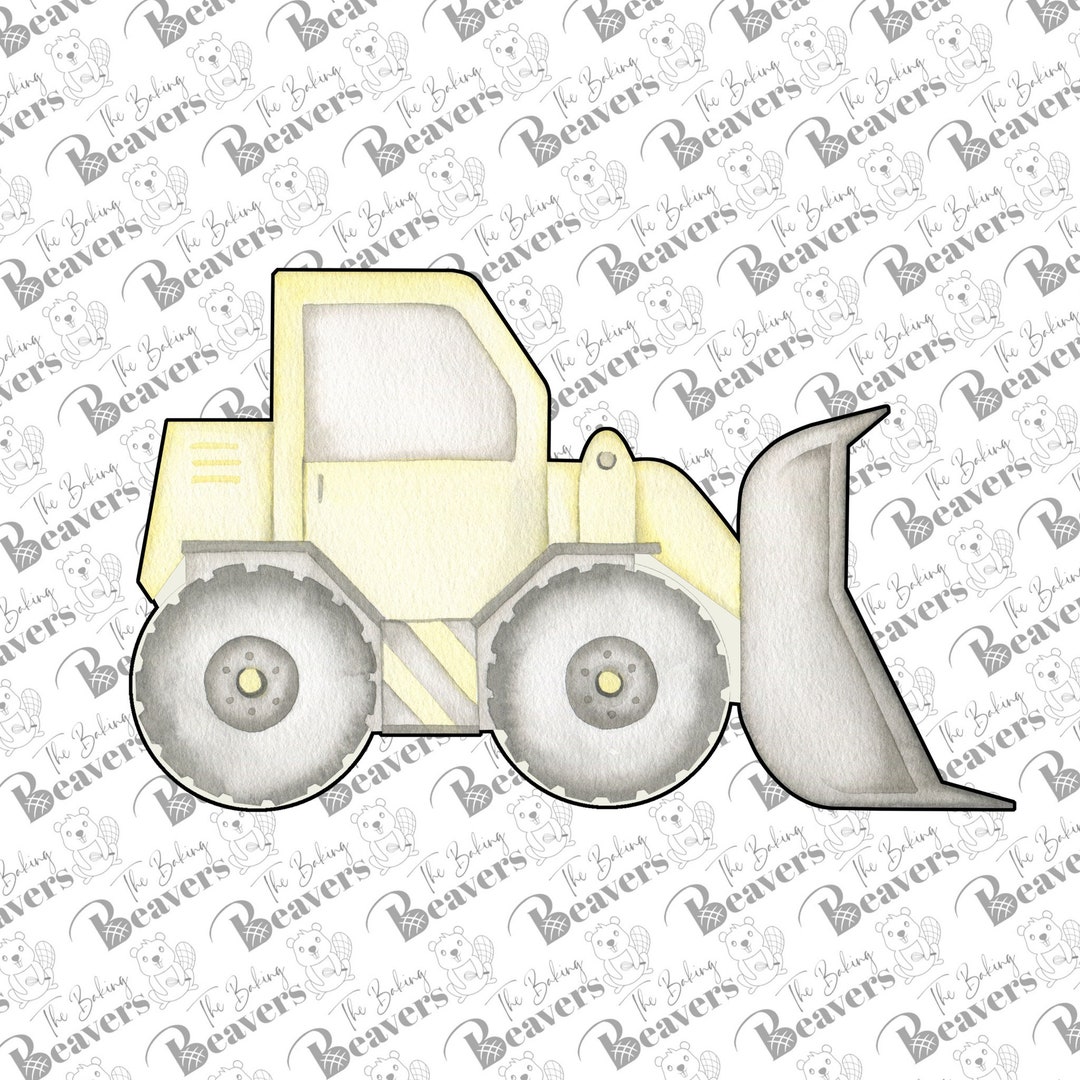 Bull Dozer Cookie Cutter - Etsy