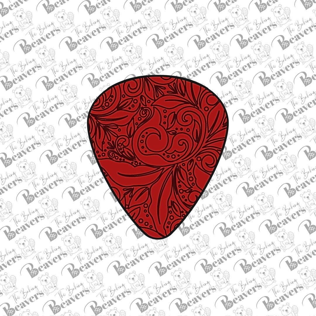 Guitar Pick Cookie Cutter - Etsy