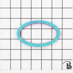 Oval Cookie Cutter - Etsy